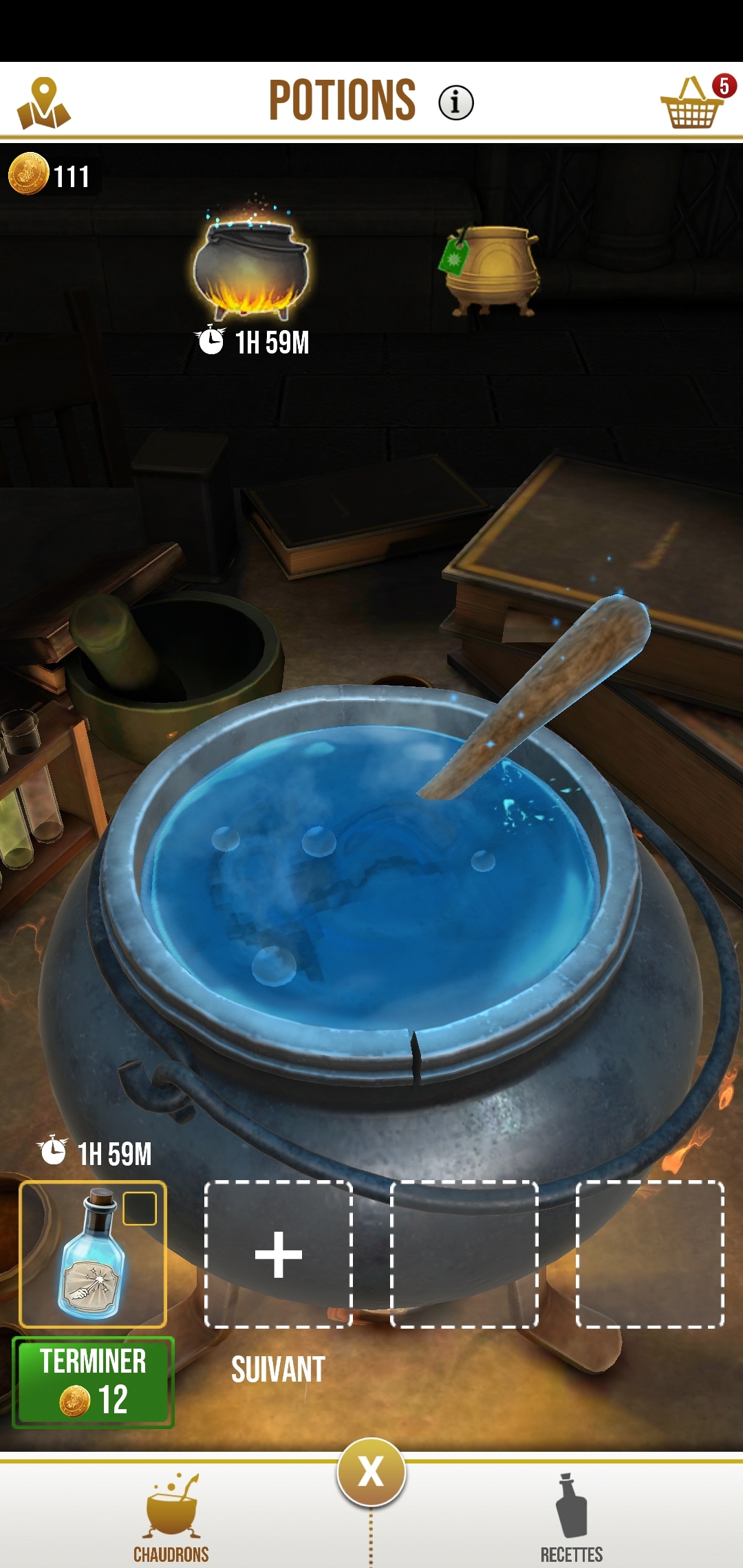 Tout savoir sur les potions disponibles dans Harry Potter Wizards Unite