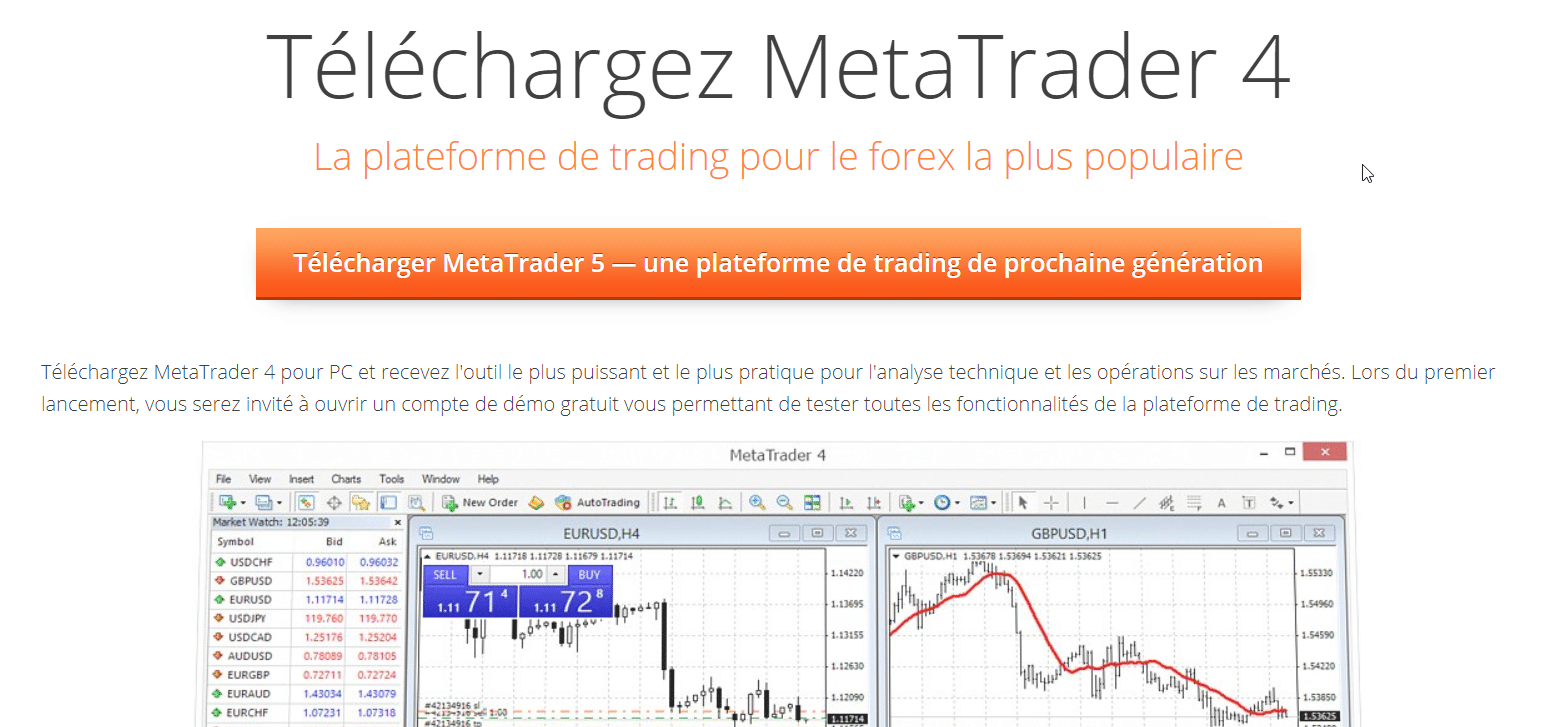 MetaTrader 4 : Comment Utiliser MT4 et Créer un Compte avec Admiral Markets