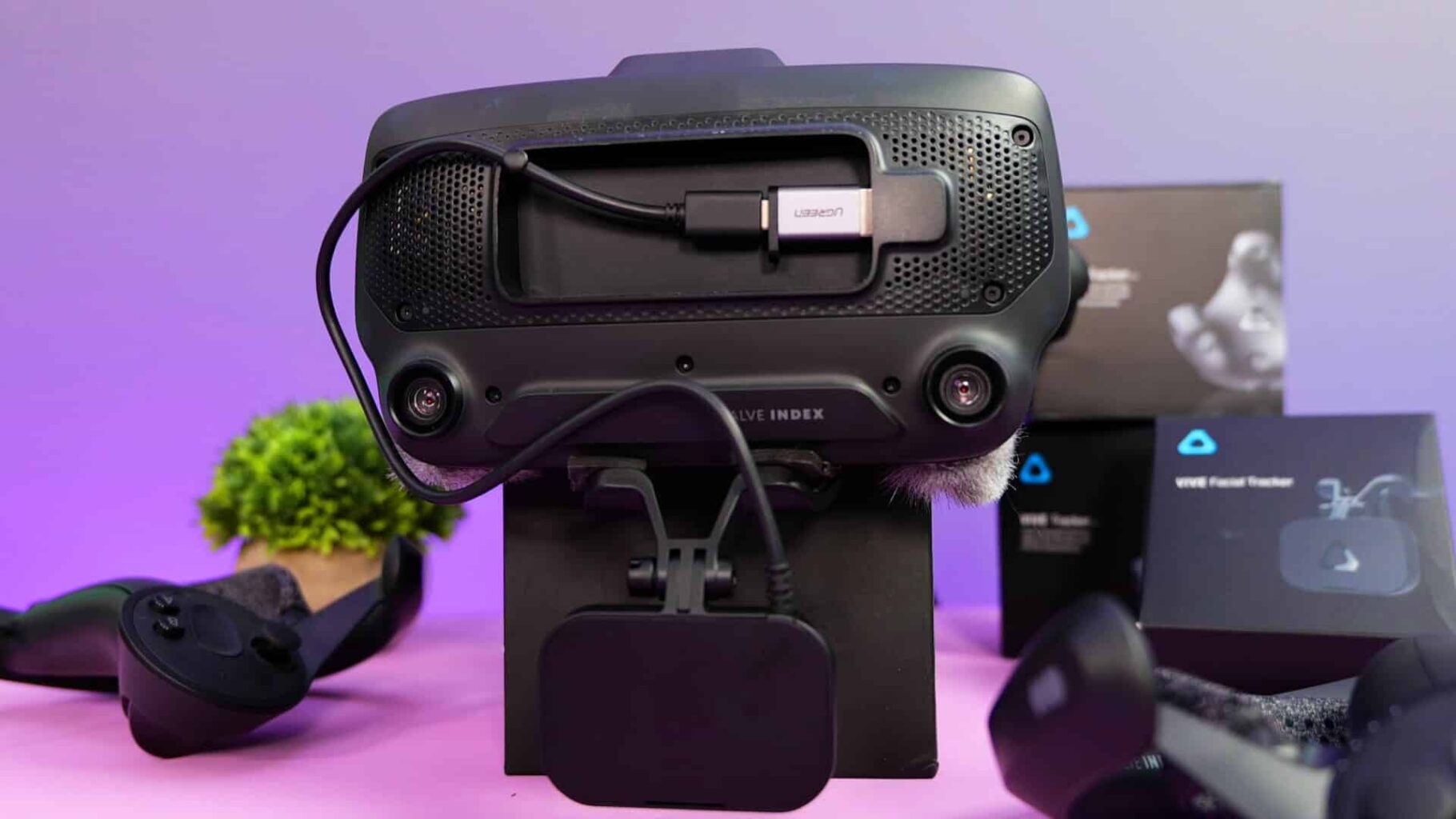 Le Vive Face-tracker compatible avec d’autres casques PC VR