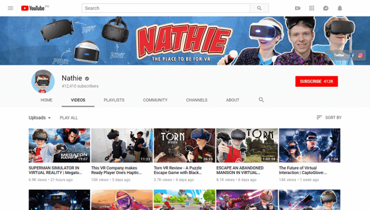 [TOP] YouTube : quelles sont les meilleures chaînes VR en 2021