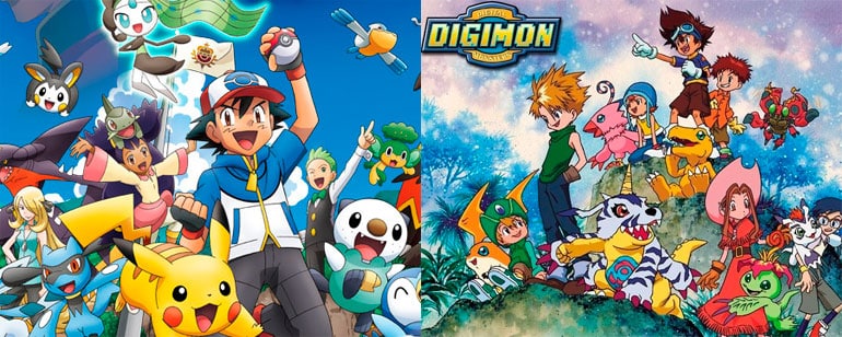 Pokémon vs Digimon : quelles différences et ressemblances