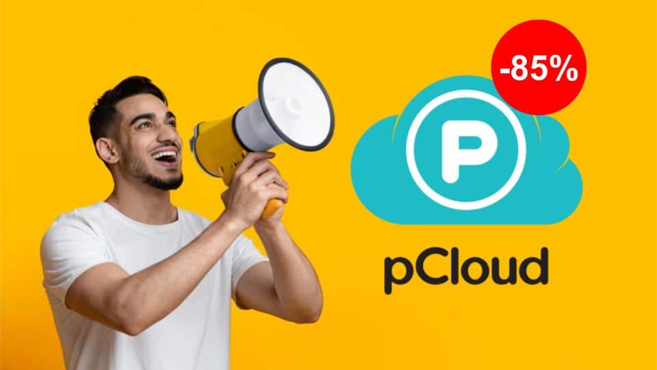 pCloud : jusqu’à -85% pour le Black Friday, dès aujourd'hui