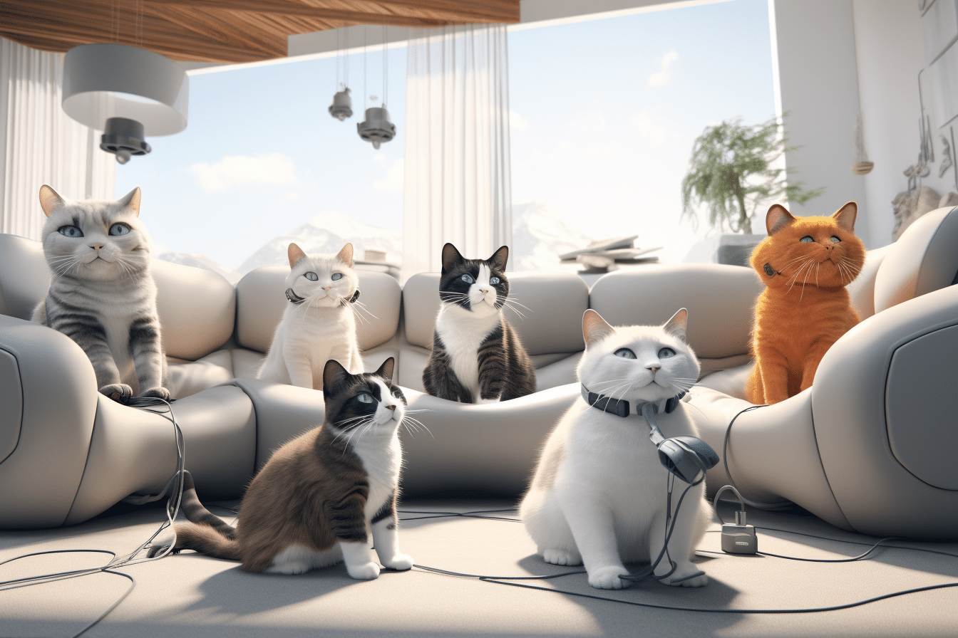 Meow-Ditation, la vidéo de chat en VR de Canon