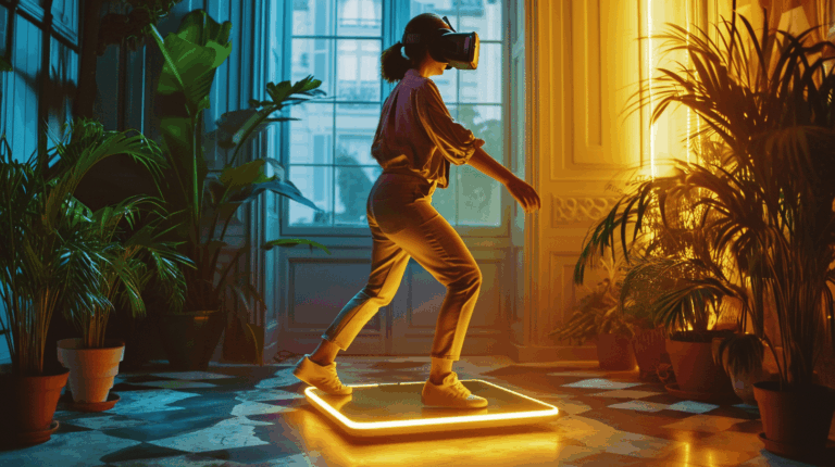 Découvrez le tapis de course VR omni-directionnel de Disney