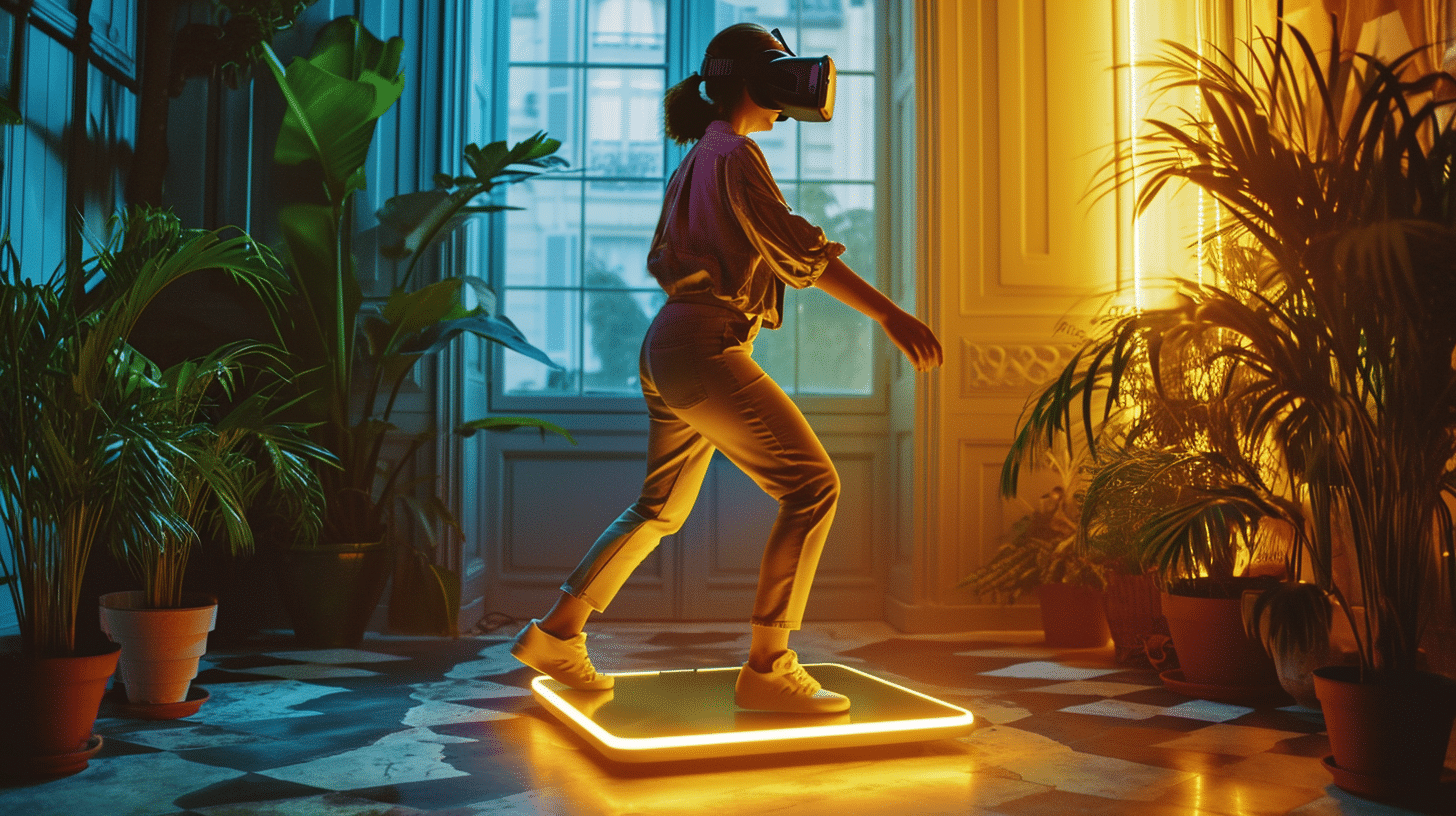 Découvrez le tapis de course VR omni-directionnel de Disney