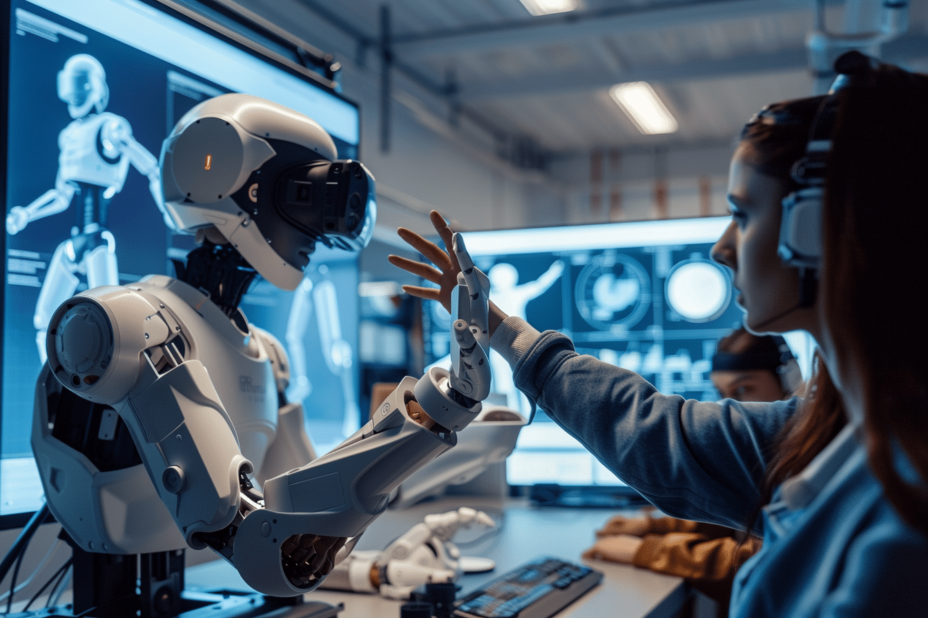 À la découverte des robots dans le monde de la VR