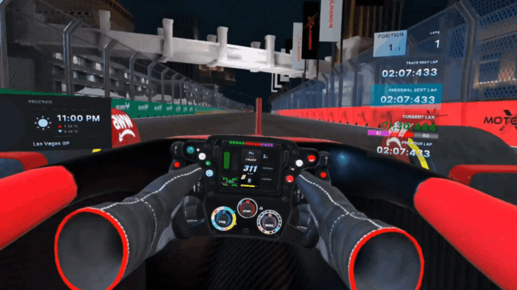 FormulaX : le jeu de course F1 sur Quest