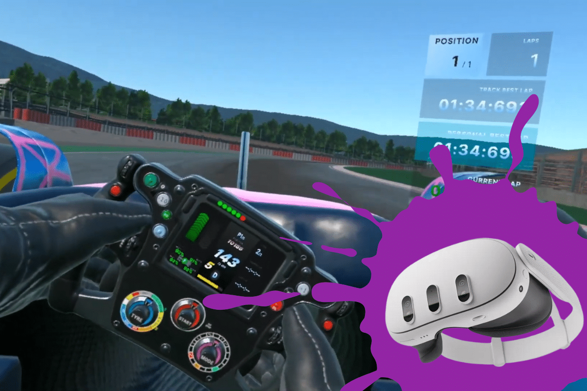 FormulaX : le jeu de course F1 sur Quest