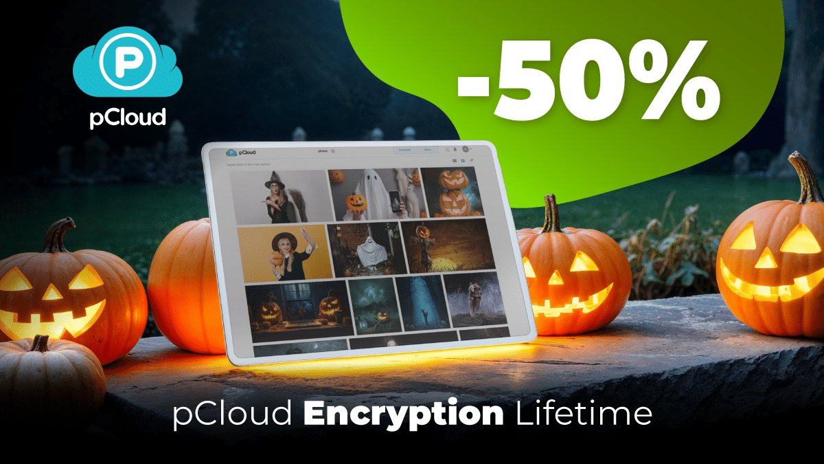 pCloud Halloween monster 2024 : 2 Jours pour profiter de - 50%