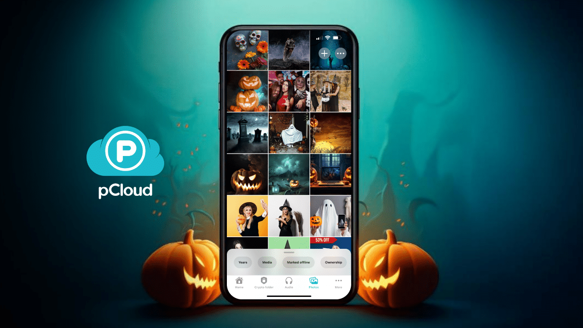 pCloud Halloween Treat 2024 : 1 To de stockage à -50%