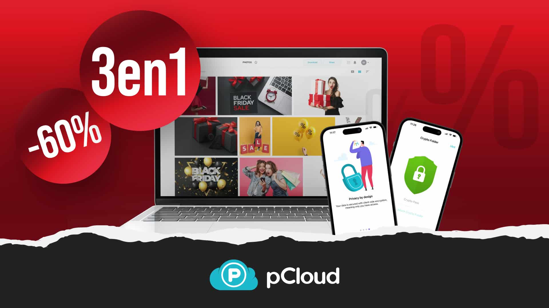 pCloud Black friday 2024 : 60 % de réduction pour sécuriser vos fichiers à vie
