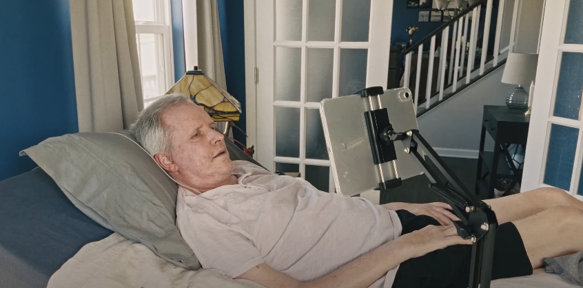 Cet homme pilote iPad mentalement grâce à la collaboration entre Synchron et Apple