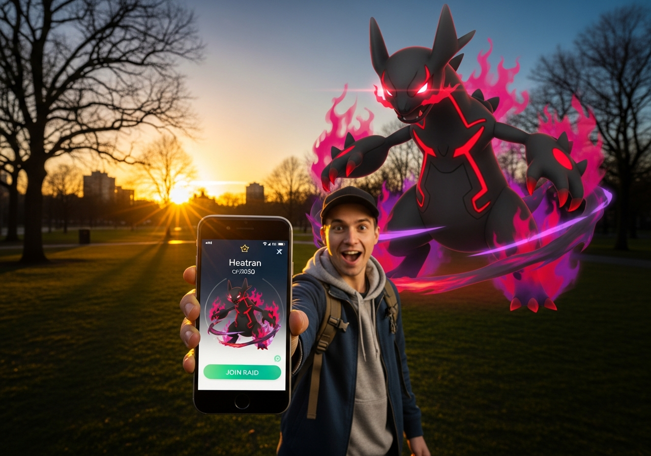 Comment battre facilement Shadow Heatran dans Pokémon GO