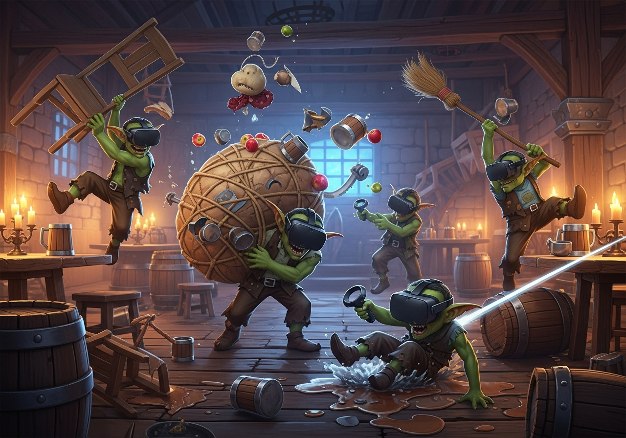 Ce jeu goblin VR fait hurler de rire ET de peur, quota mortel
