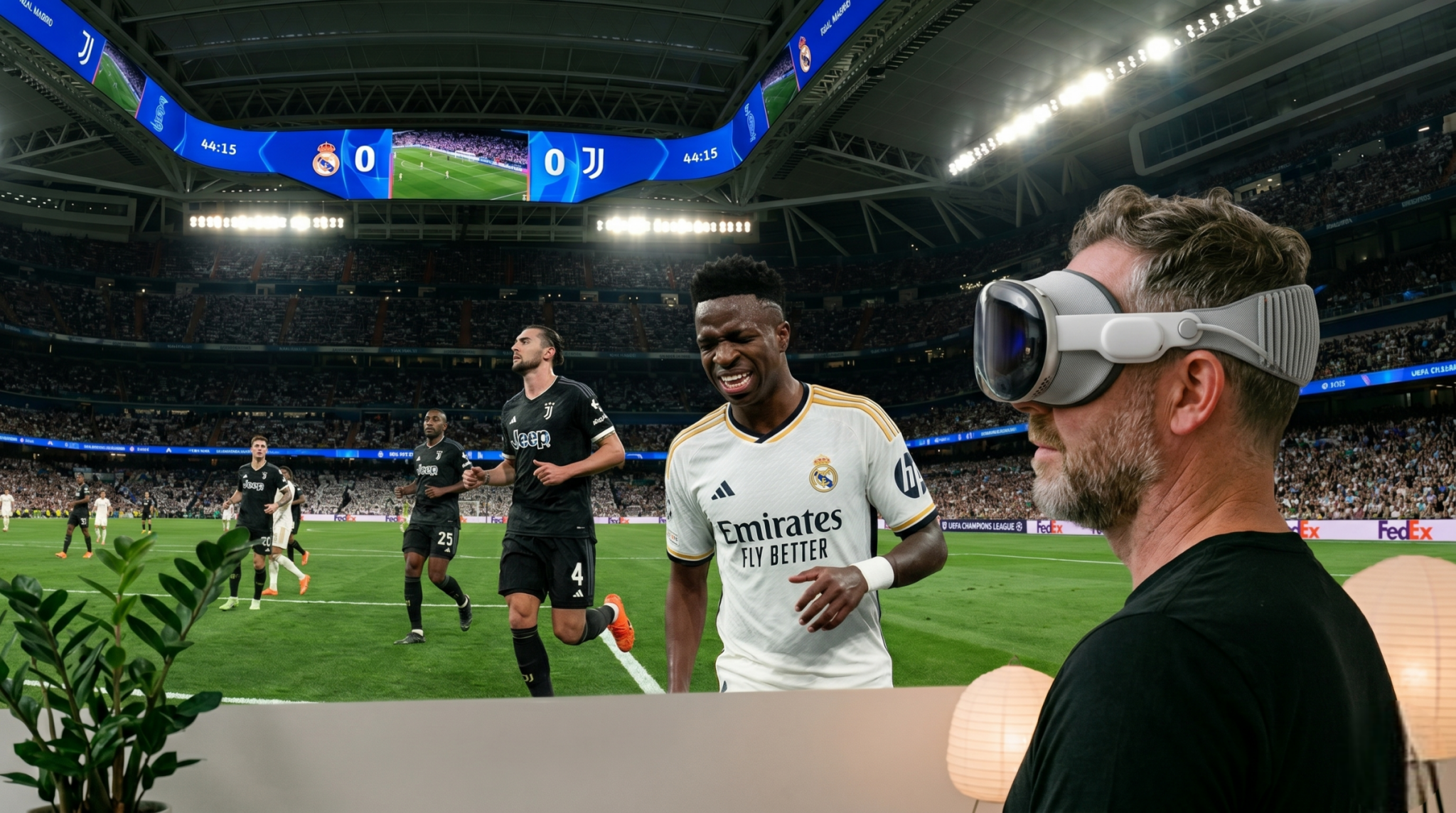 Mbappé et le Real Madrid débarquent en 8K immersive sur l'Apple Vision Pro